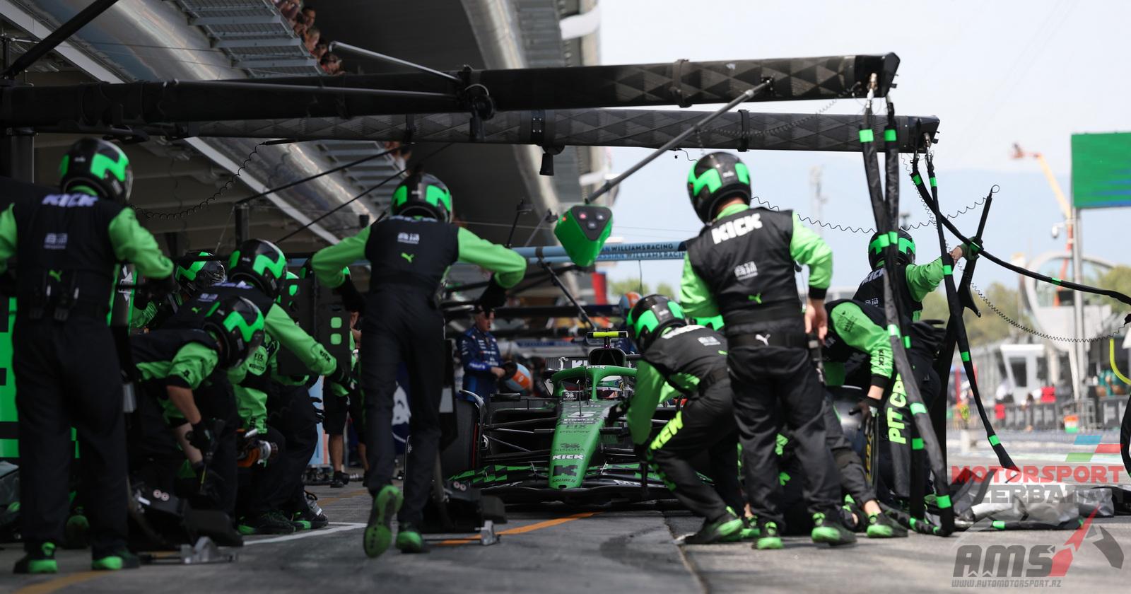 Испания-2025: DHL Fastest Pit Stop Award - Лучший пит-стоп у Sauber ...